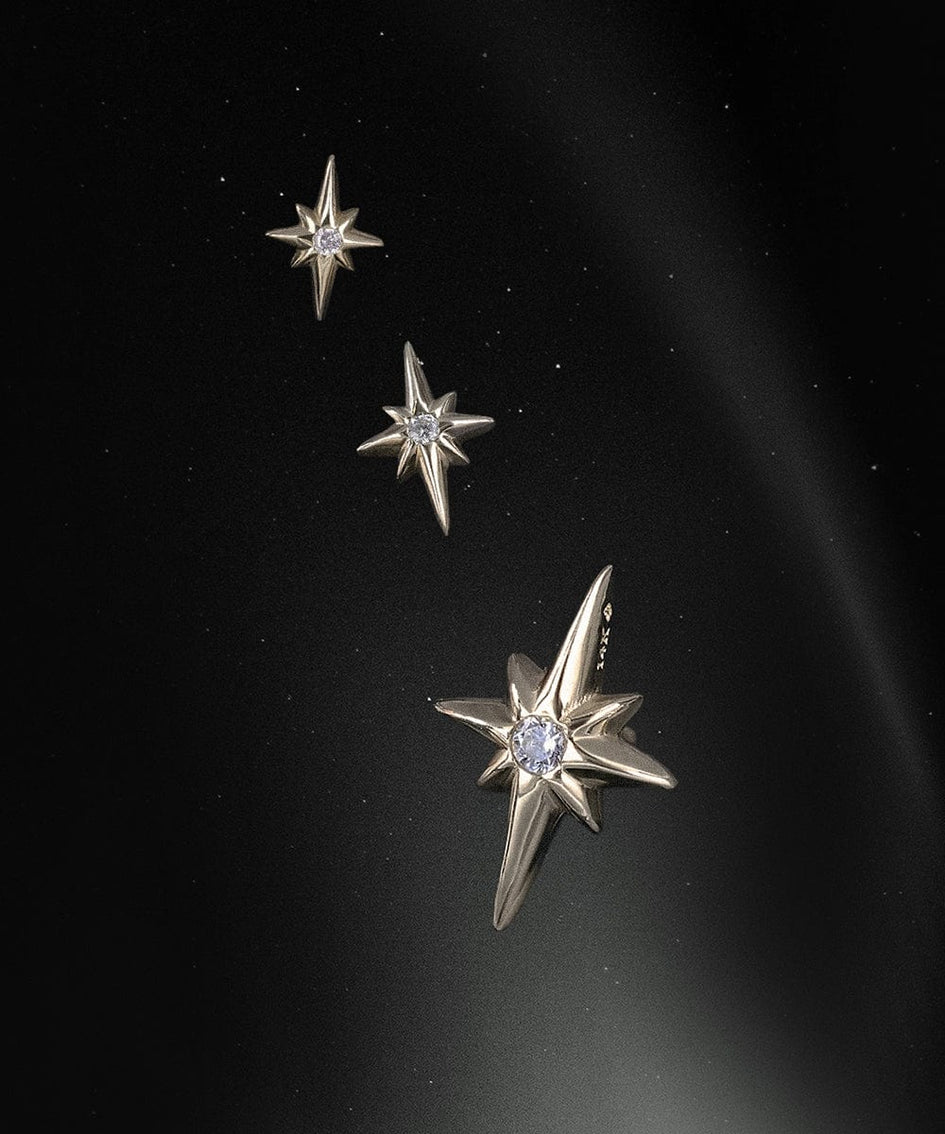 Tiny Bezel Gemstone Link Chain