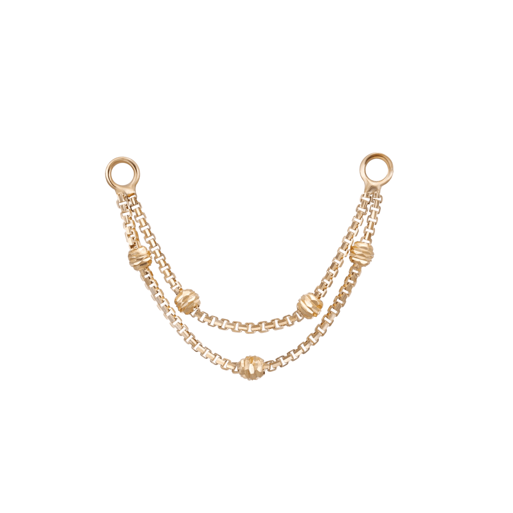 Brillcut Ball-Beaded Double Chain Attachment by BEATTI